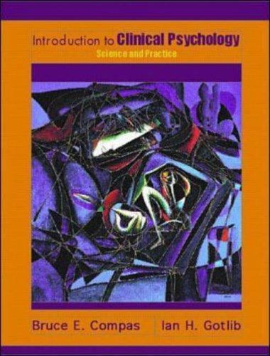 Introduction to Clinical Psychology : Science and Practice by Ian ...