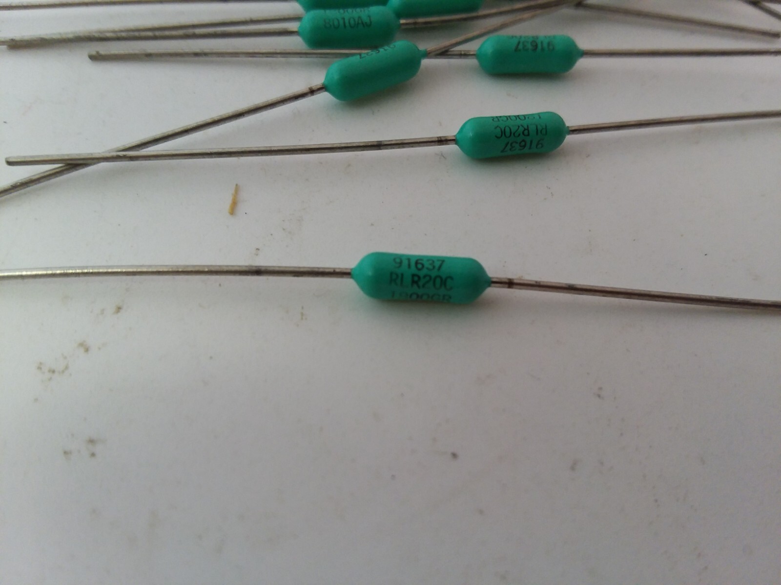 DALE RLR20C RESISTOR METAL FILM 49.9 OHMS 500MW 1% TOLERANCE (LOT OF 20 ...