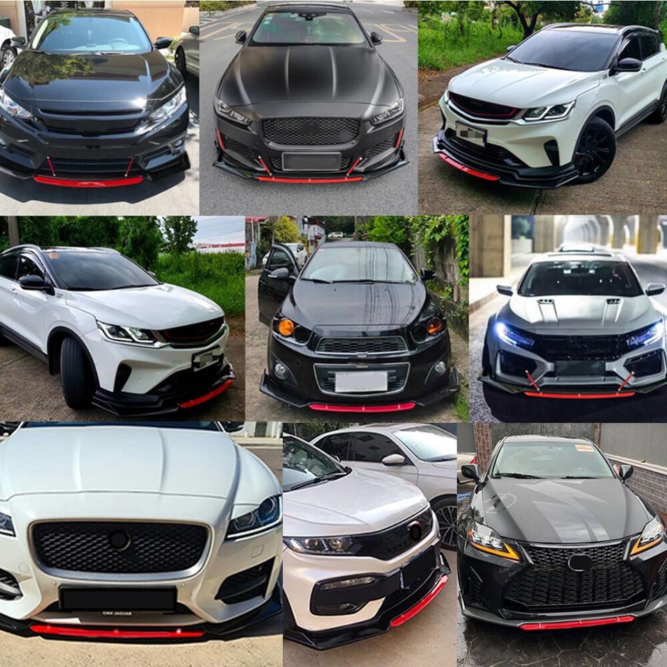 For Lexus Ls400 Ls430 Ls460 Lc500 Front Bumper Lip Spoiler Splitter ...