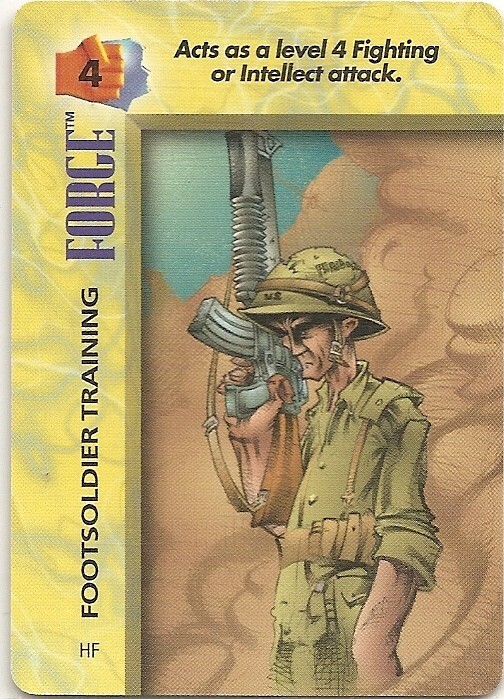 Marvel OVERPOWER IQ Forge Footsoldier Training special | eBay