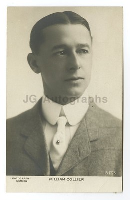William Collier, Sr. - American Writer, Actor - Vintage Silver Print ...