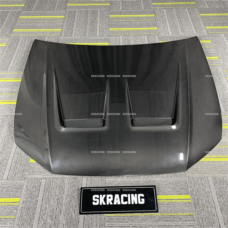 Dry Carbon Fiber Front Hood Panel Enginne Cover Kit Fits Audi Q5 Q8 SQ8 ...