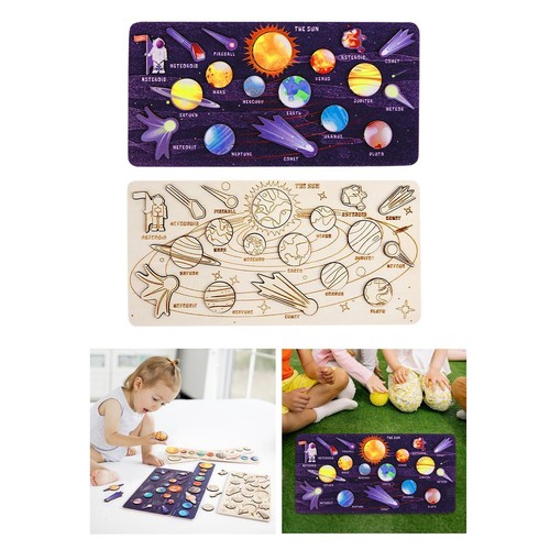 Solar System Board Game Brain Teaser Eight Planets for Boys Holiday ...