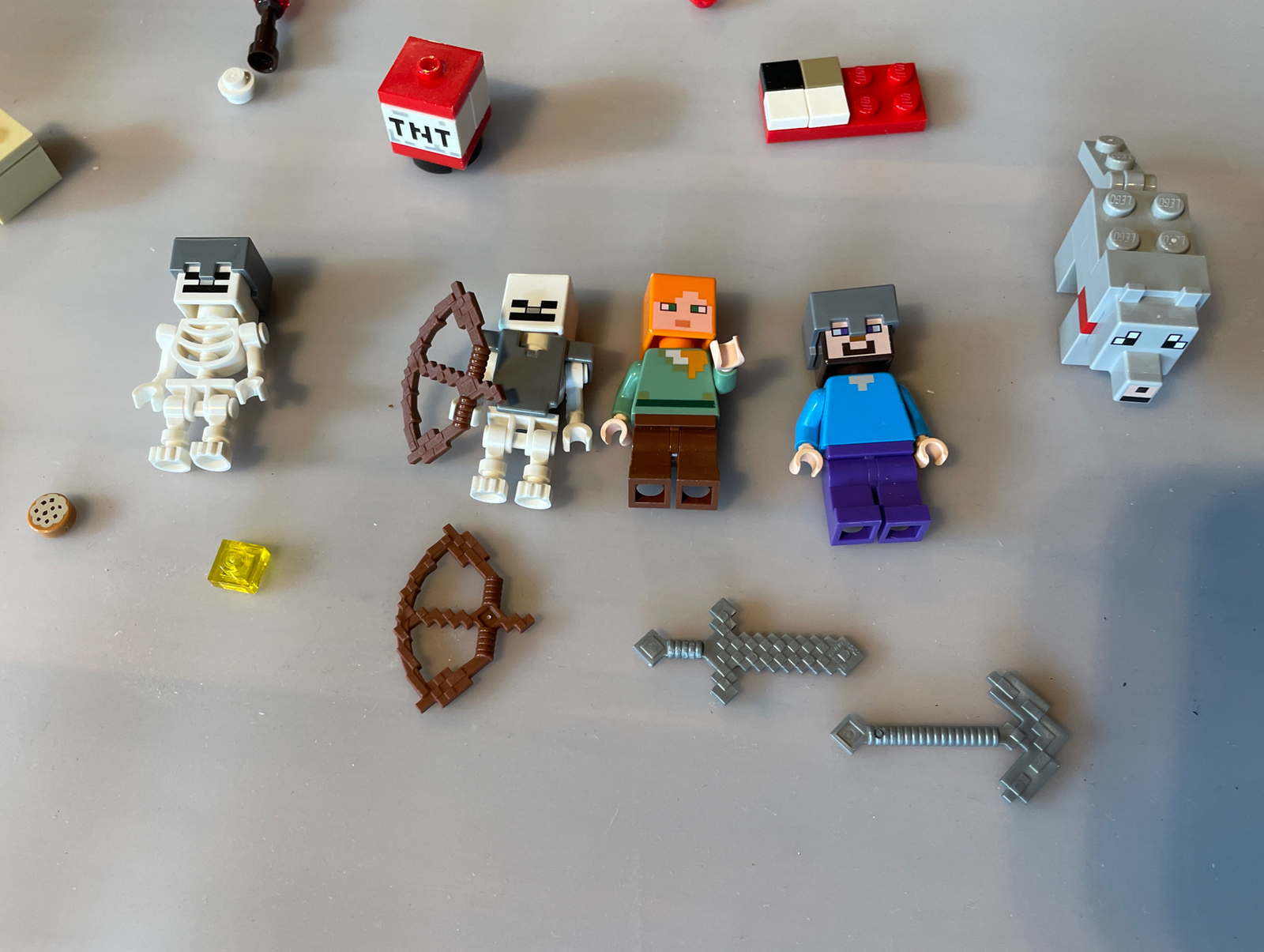 LEGO Minecraft 21121 The Desert Outpost W/ Minifigures, Box & Manual ...