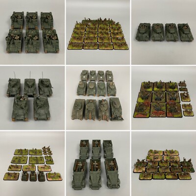 15MM FLAMES OF WAR U.S. FORCE ARMY WWII MILITARY WARGAMING TANKS M10 ...