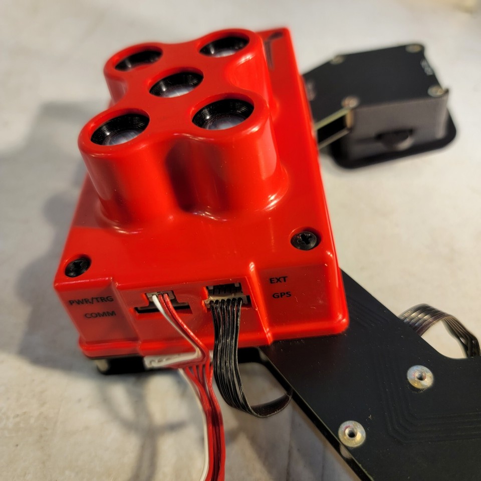 TESTED MicaSense Red Edge Kit GPS 3DR DLS w/ Trimble Carrier Board ...