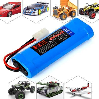 7.2 V 4000mAh NiMH RC Battery Racing Pack for Model Making Car Plane ...
