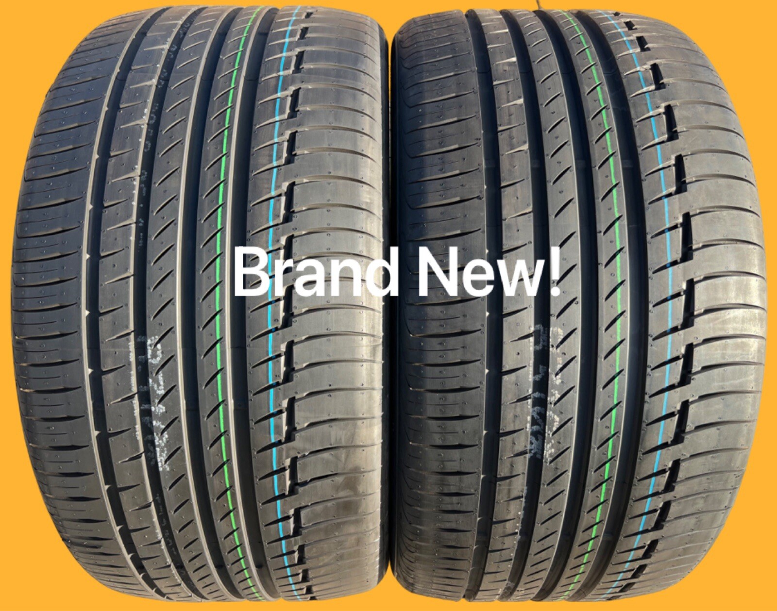 TWO NEW 315/35R21 Continental PremiumContact 6 SSR RSC Run Flat BMW X5 ...