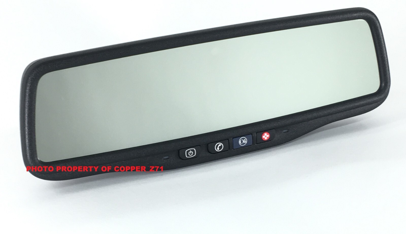 OEM GM GNTX-657 Autodim OnStar Mirror w/3.5" Backup Camera Display ...