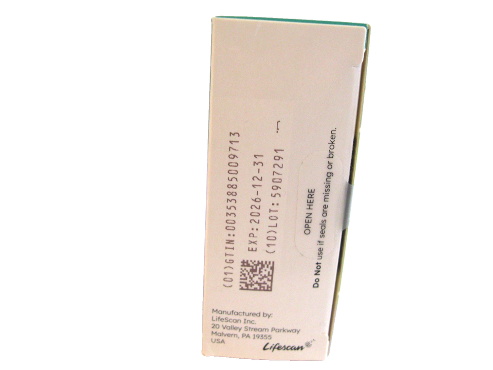 One Touch Ultra 100 Ct Diabetic Test Strips Exp 12/2026 SHIPPED IN A ...