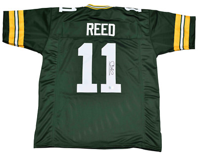 JAYDEN REED SIGNED AUTOGRAPHED GREEN BAY PACKERS #11 GREEN JERSEY ...
