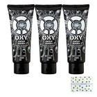OXY Deep Wash Ultra Micro Charcoal Scrub Large Capacity Facial Cleanser 200g x 3 | eBay