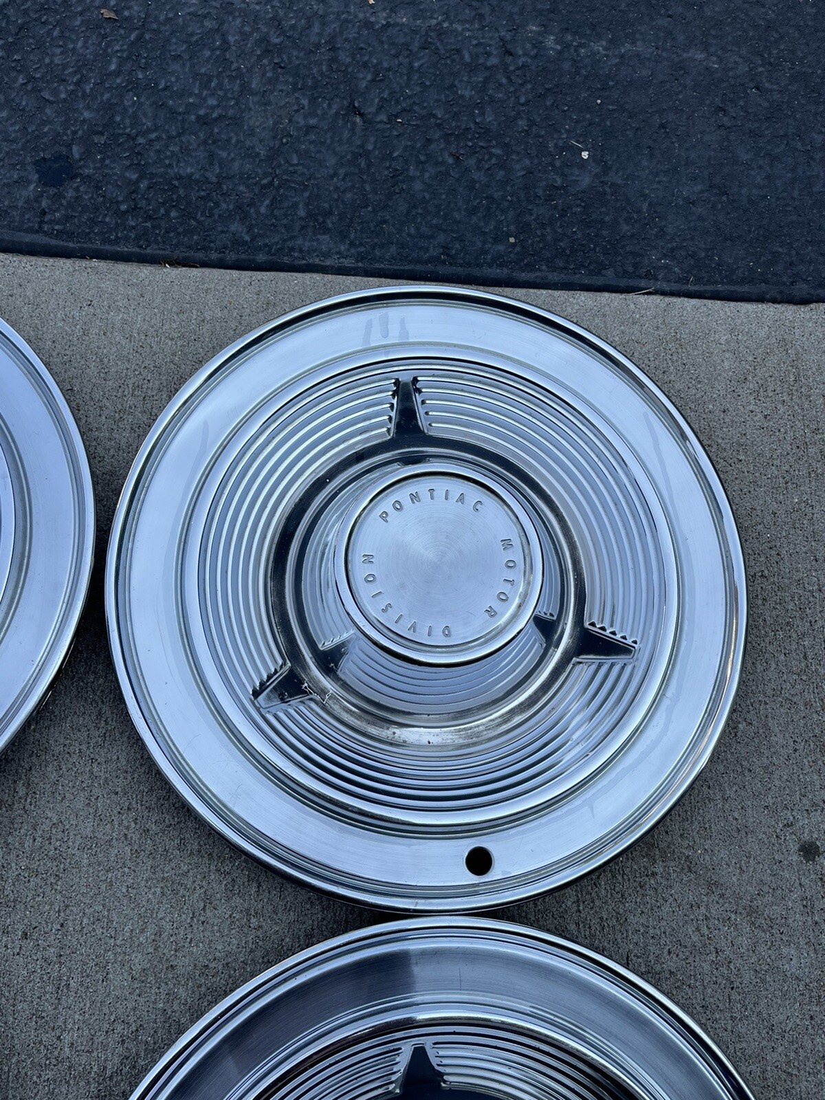 1962 Pontiac Bonneville Hubcaps 14” Catalina Wheel Covers set of 4 | eBay