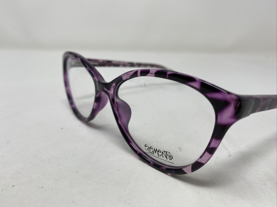 Europa Elements Eyeglasses Frame EL-232 C1 52-16-130 Purple Tortoise ...