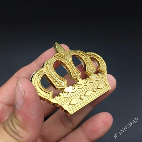 Metal Crown Luxury VIP Emblem Car Badge Decal Sticker Trunk Rear Gift ...