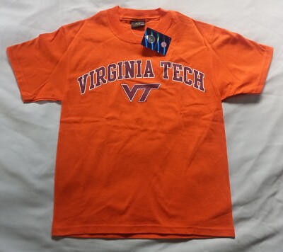Virginia Tech VT Youth M (8) Short Sleeve T-Shirt Hokies Steve & Barry ...