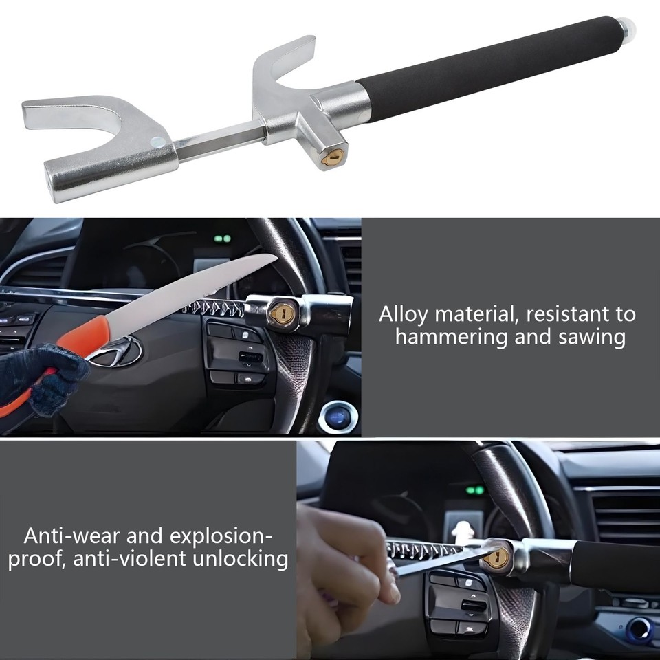 Steering Wheel Lock Anti-Theft Locks Car Steering Wheel Lock Car ...