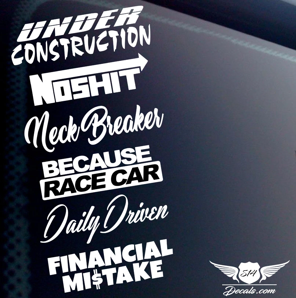 Daily Driven Sticker