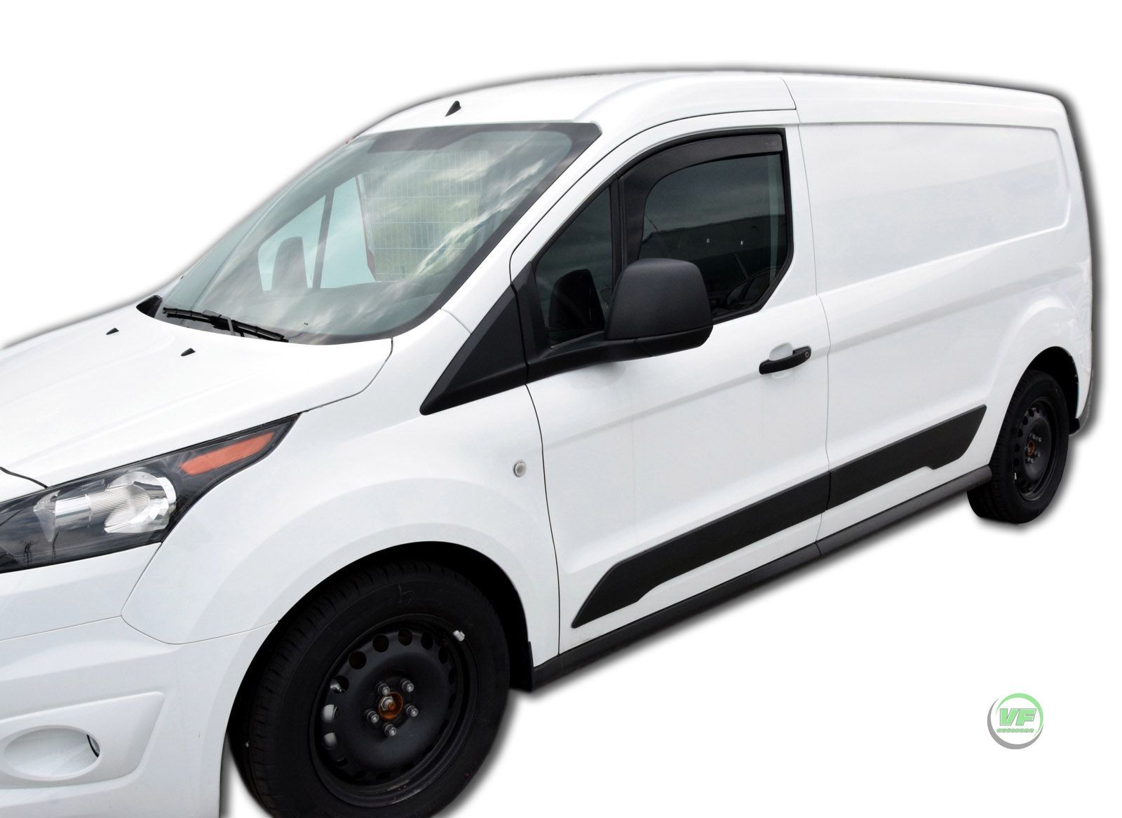 HEKO TINTED WIND DEFLECTORS for FORD TRANSIT CONNECT 2/4 DOOR 2014-2022 ...