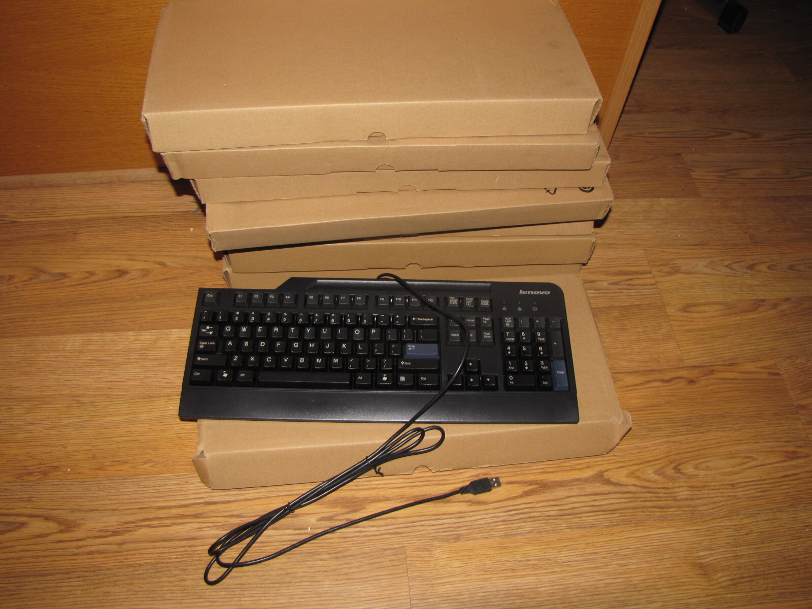 Lot of 8 Lenovo KU-0225 Preferred Pro USB Keyboard USB 104-Keys NEW | eBay