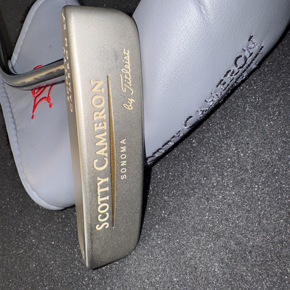 Scotty Cameron Sir Nick Faldo’s Sonoma Tour Pro Platinum Putter w COA ...