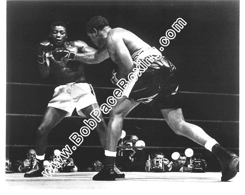 Floyd Patterson vs. Archie Moore Glossy 8x10 Black and White Boxing ...