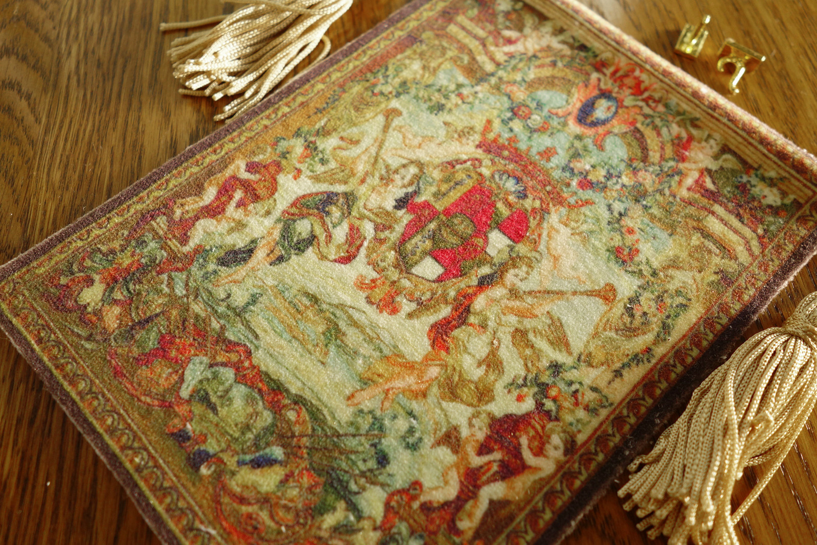 1:12 1:6 Miniature Aubusson Tapestry Cherubs Religious Tapestry #TP614 ...