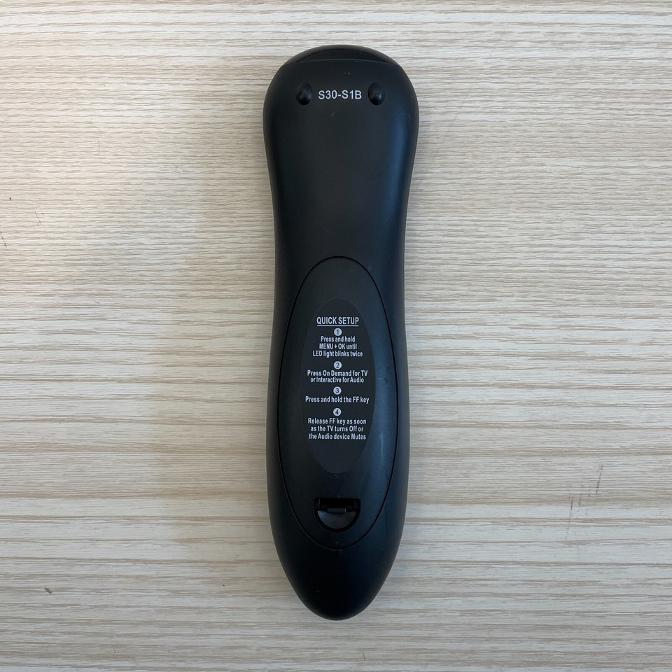 AT&T U Remote Control Universal Black For TV Multi-Functional - S30-S1B ...