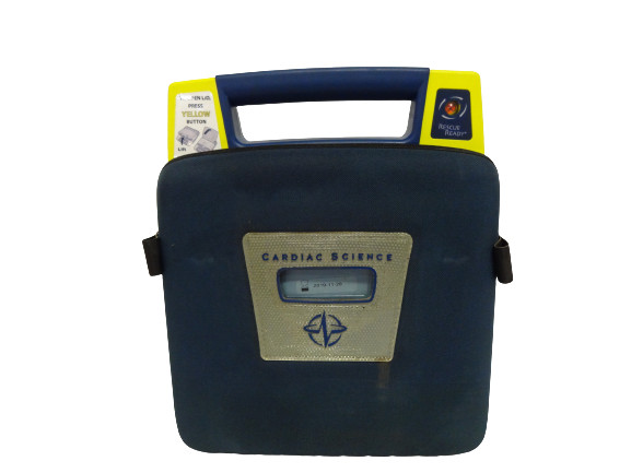 CARDIAC SCIENCE POWERHEART DEFIBRILLATOR AED G3 9390A-501 & CASE. - La ...