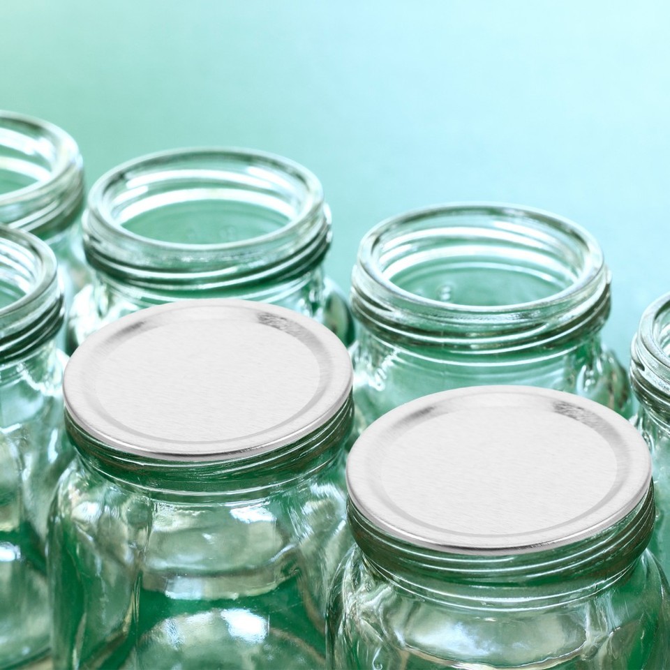 50 Pcs Replacement Jar Lids Drinking Jars Caps for Canning Glass | eBay ...