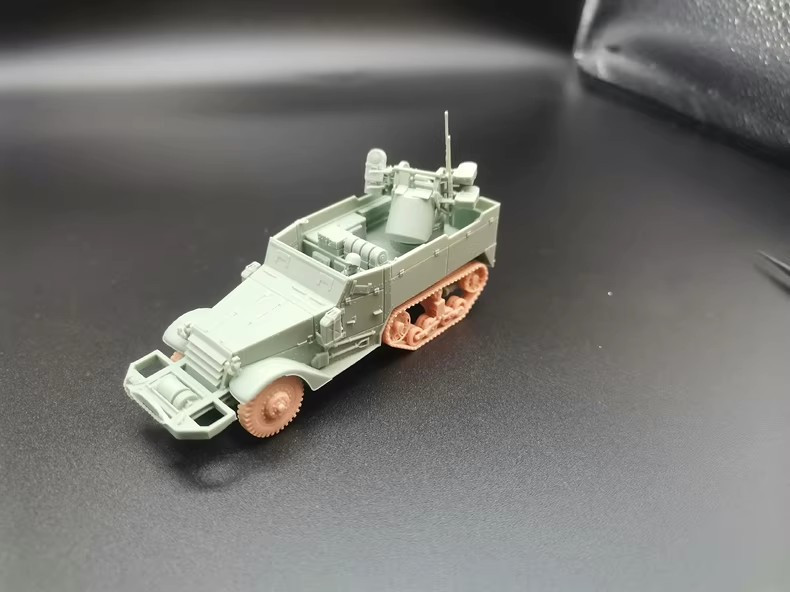 3D Printing Model 1/72 Us army M16 semi-tracked armored vehicle Model ...