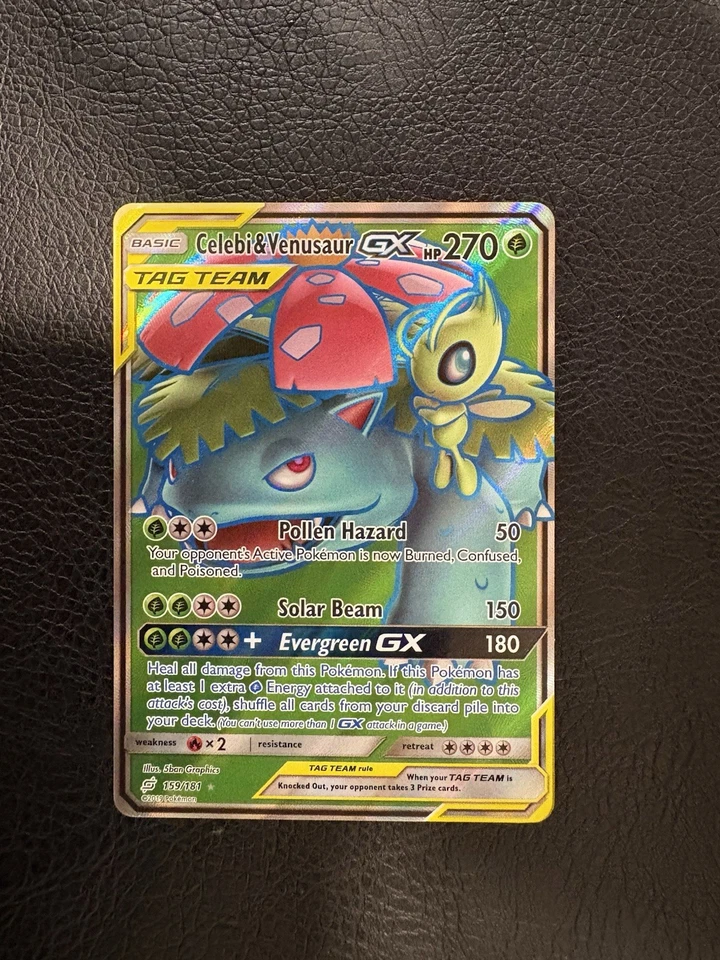 Celebi & Venusaur GX 159/181 Sm-Team Up for sale | eBay