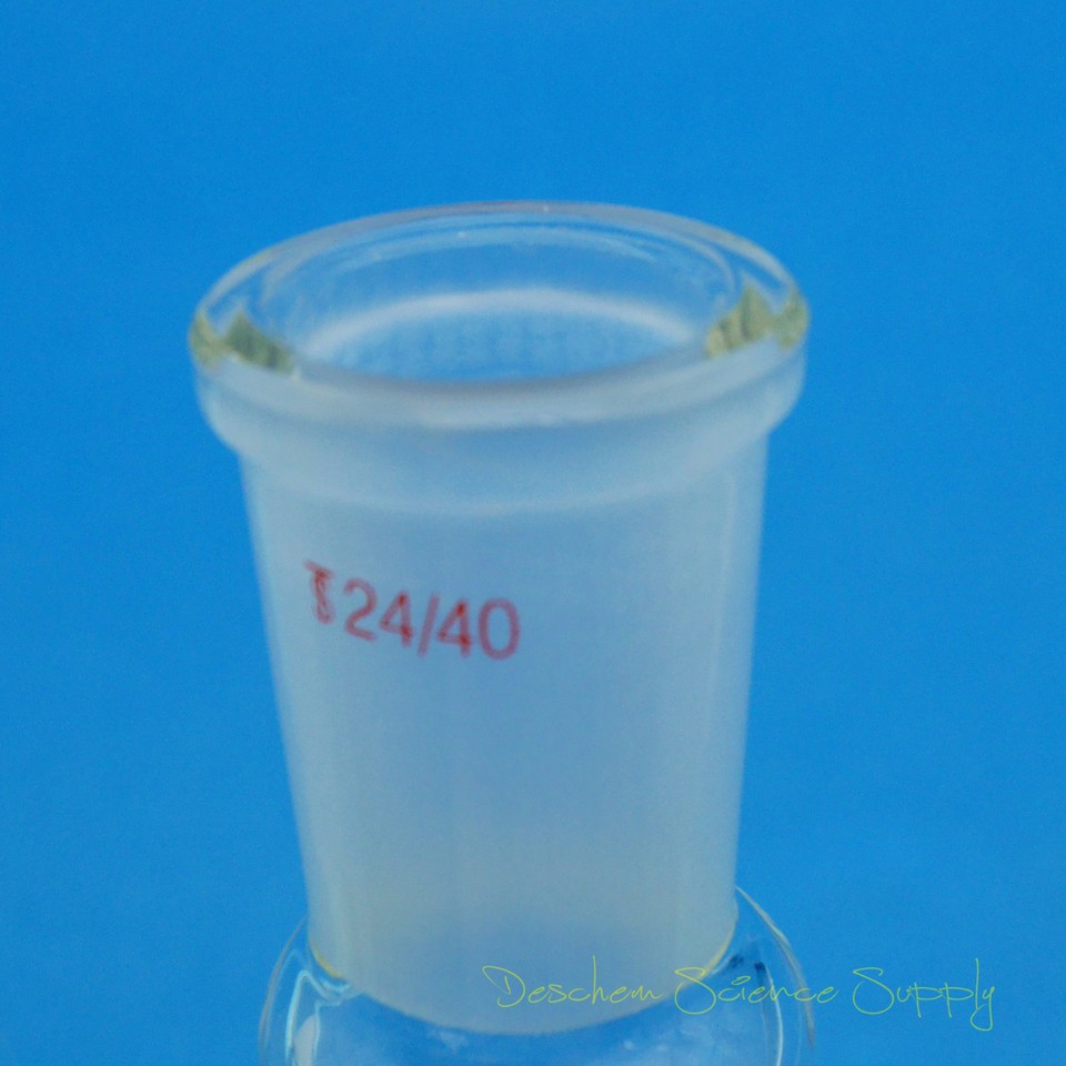 Glass Reducing Adapter from 50# 50/45 To 24# 24/40 Lab Chemistry ...
