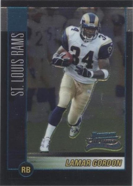 2002 Bowman Chrome - #153 Lamar Gordon (RC) for sale online | eBay