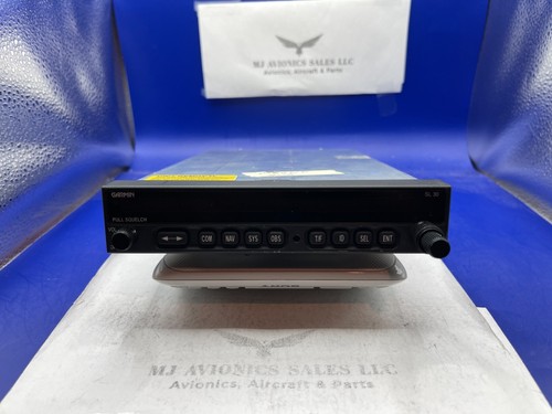 Garmin SL30 VHF NAV/COMM RADIO P/N 430-6040-303 WITH FAA FORM 8130-3 | eBay