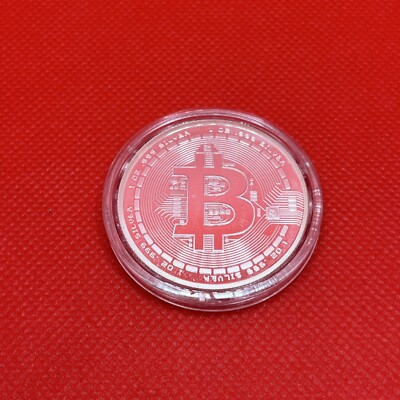 1 oz Pure Silver Bitcoin Round .999 Collector Coin Satoshi Yakamoto ...