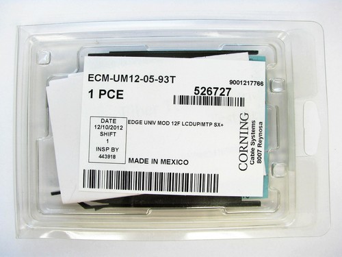Corning ECM-UM12-05-93T Edge Module LC Duplex to MTP 50 um Multimode ...