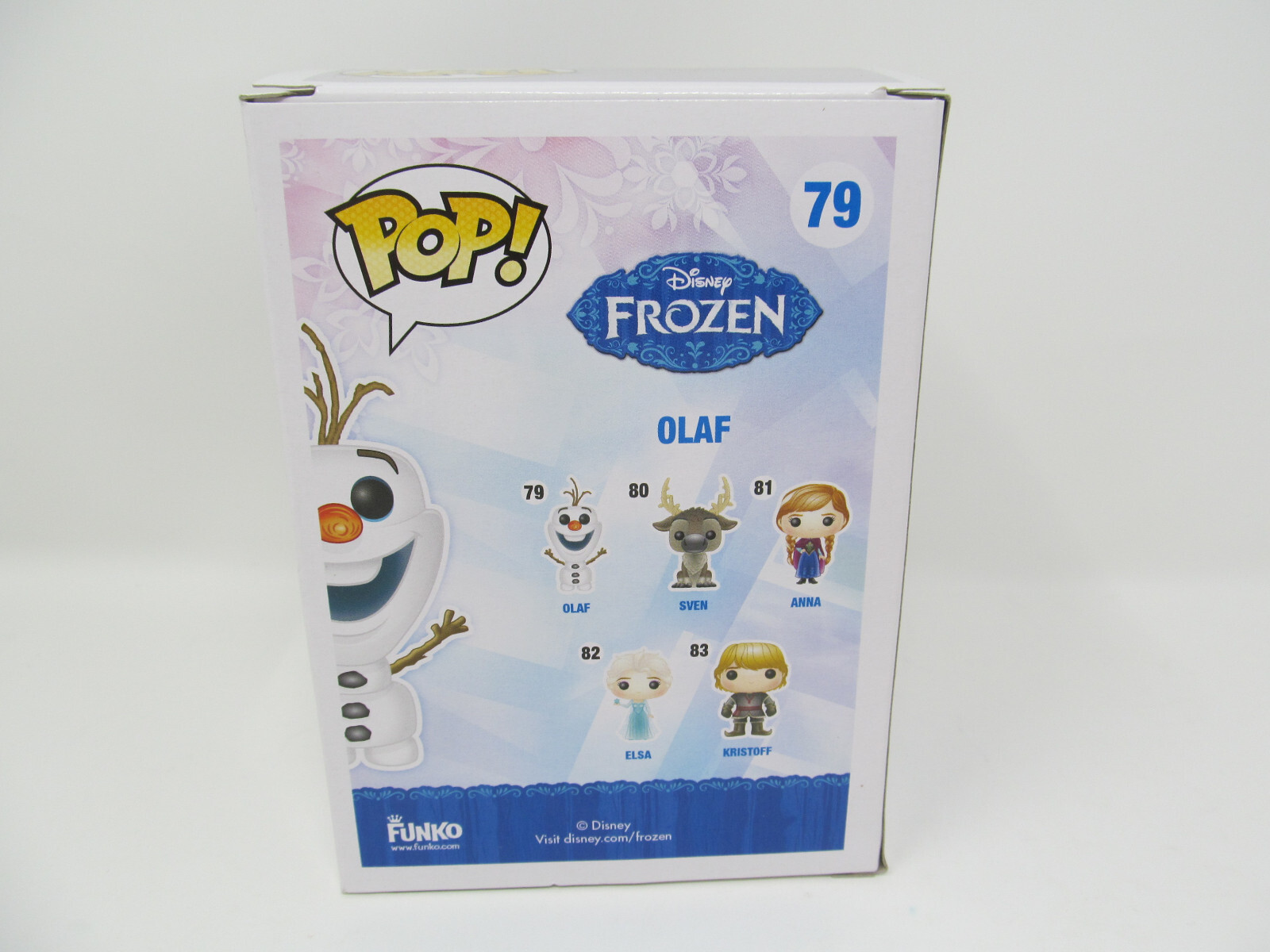 Olaf Frozen Disney Funko Pop Vinyl Figure 79 Snowman Gtc3 for sale ...