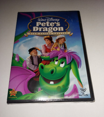 PETE'S DRAGON High-Flying Edition Walt Disney DVD Helen Reddy NEW ...