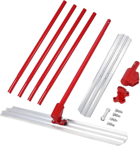 Bull Float Concrete Tool, 48x8" Square Edge Magnesium Blade, 4 ...