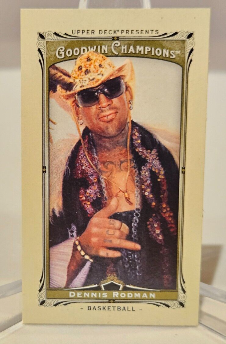 2013 Goodwin Champions DENNIS RODMAN #72 Mini | eBay