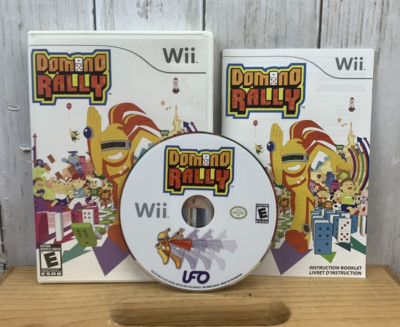 Domino Rally (Nintendo Wii, 2009) Video Game And Booklet 695771900545 ...