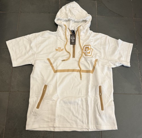 NEW Anthony Lawrence Collection COLORADO BUFFALOES Short Slv Hoodie XL ...