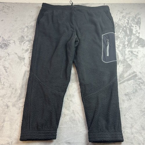 Bonobos Fielder Pants Mens XL Black Fleece Sherpa Joggers Short Outdoor ...