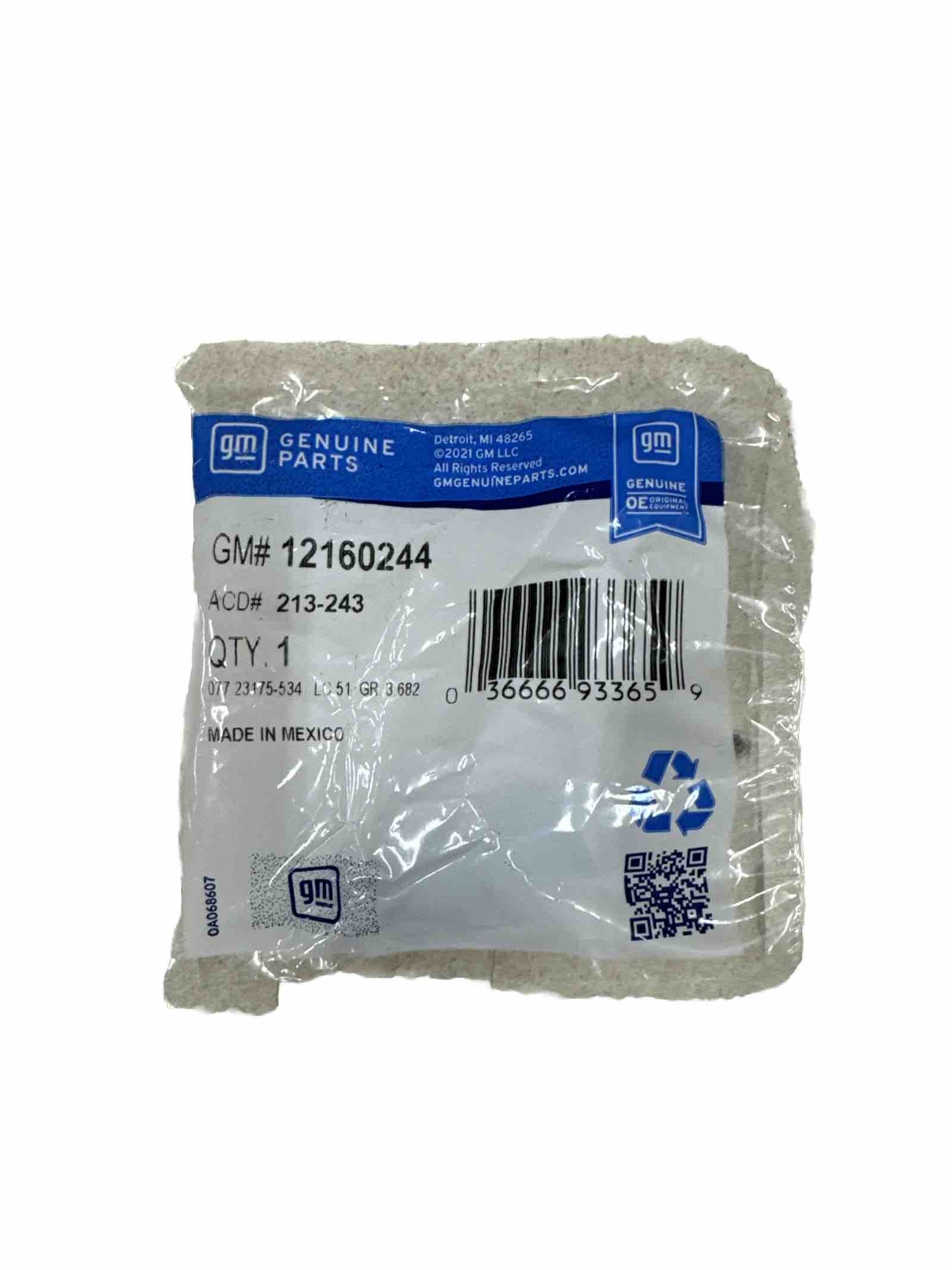 GM 12160244 Air Temperature Sensor 36666933659 | eBay