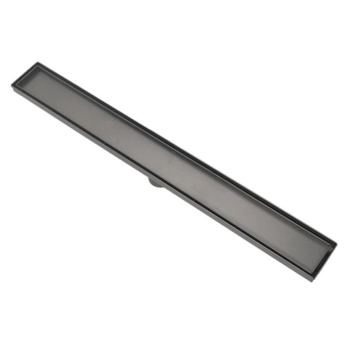 Gun Metal 600-900*100mm Tile Insert Floor Waste Tile Insert Drain (80mm ...