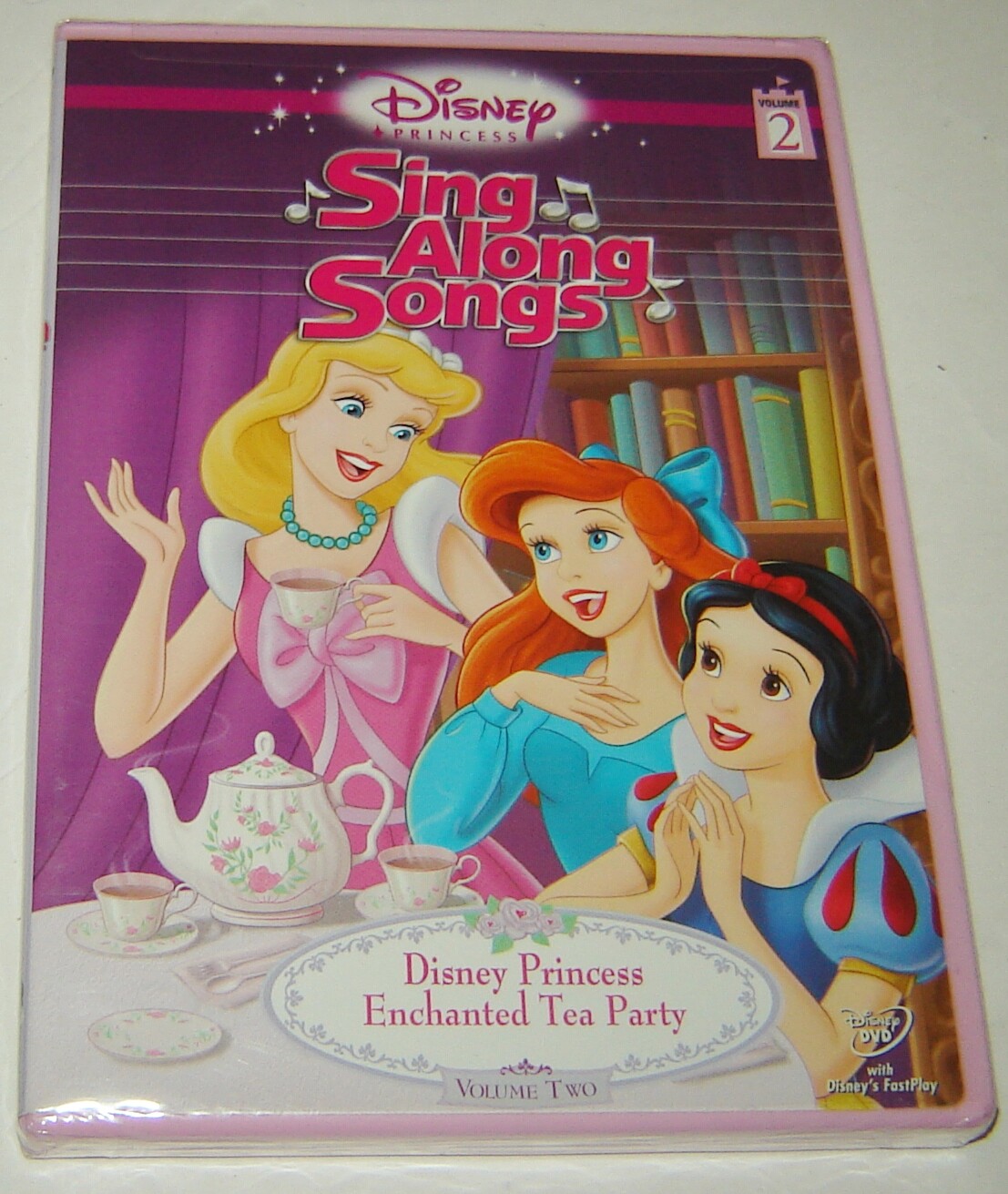 Disney Princess Sing-Along Songs Volume 2: Enchanted Tea Party (DVD ...