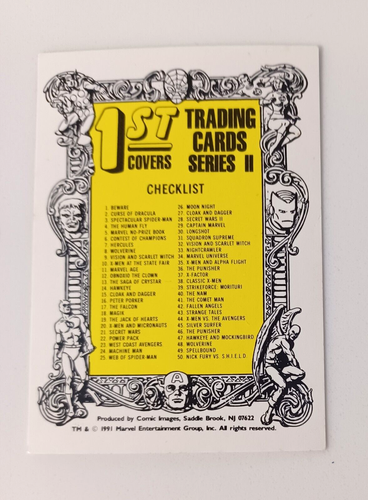 Comic Images Marvel 1st Covers Trading Cards Series II, Complete Set ...