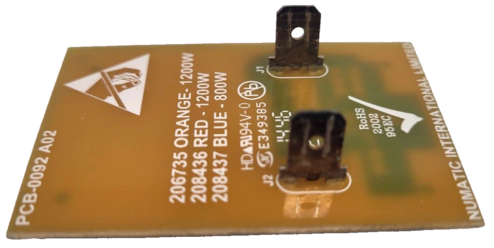 Henry Hoover PCB Board Hetty James NRV200 2 Speed Control 2 Wire 208437 ...