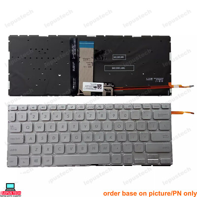 Asus X415 X415JA X415JANS X415JF X415E AS130062 silver backlit US ...